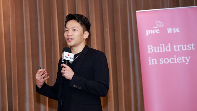 PwC Taiwan 舉辦人文講座：邀請奧運羽球雙金得主李洋 分享奪金心路歷程